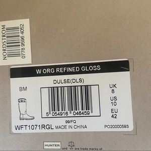 Hunter | Shoes | Tall Hunter Burgundy Glossy Rain Boots Sz | Poshmark